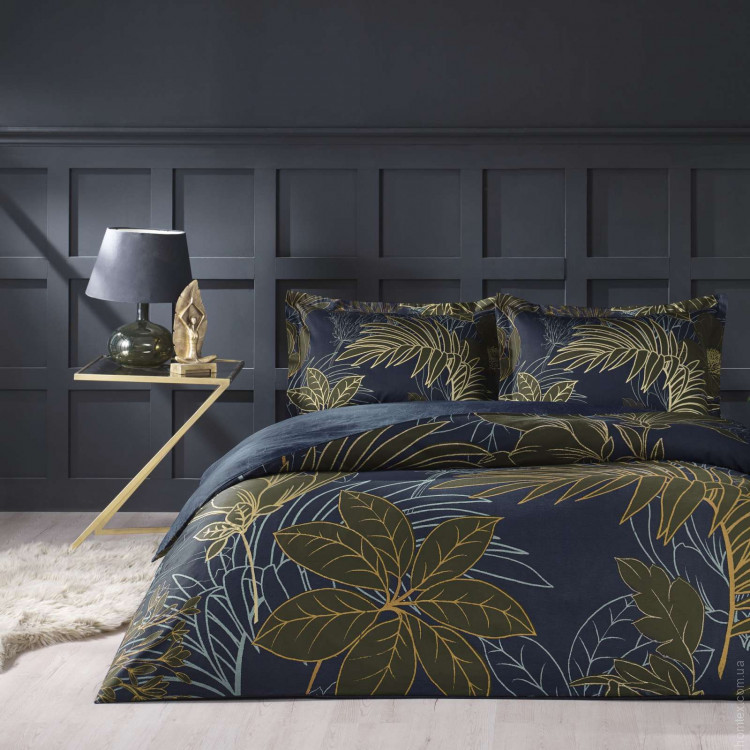 Постільна білизна TAC Marielle lacivert євро купить в интернет-магазине ...