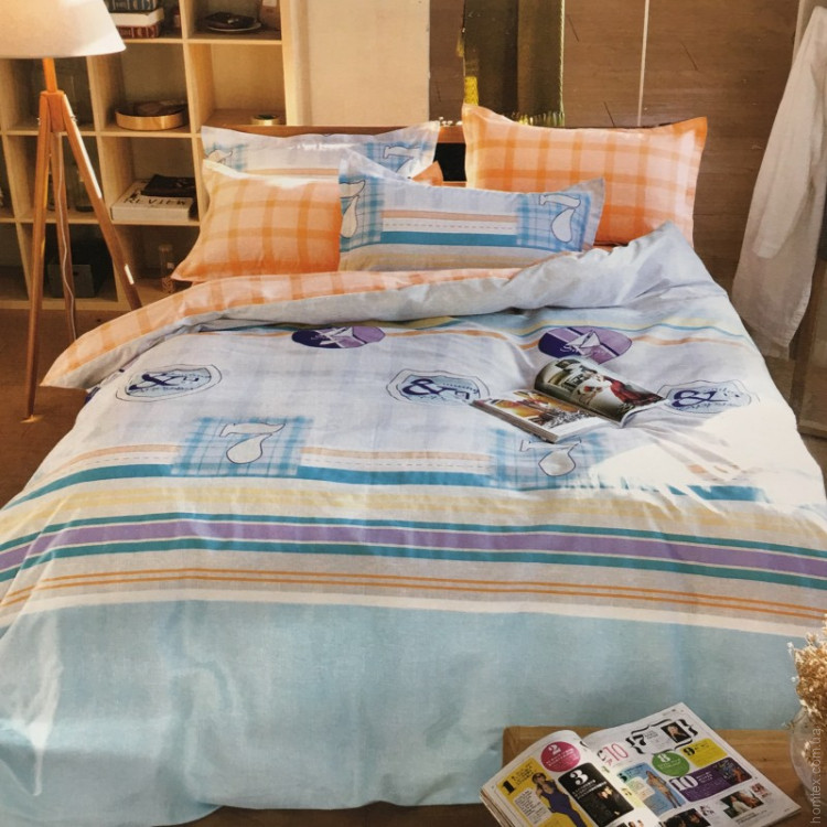 Постельное белье Prestij Textile сатин люкс 40S модель - 00001604 евро ...